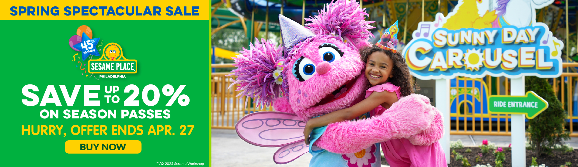 Best Theme Park & Water Park - Pennsylvania Attractions | Sesame Place
