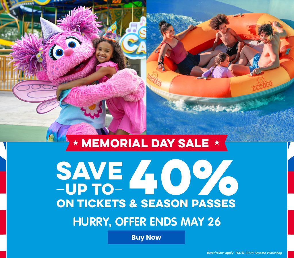 Best Theme Park & Water Park - Pennsylvania Attractions | Sesame Place