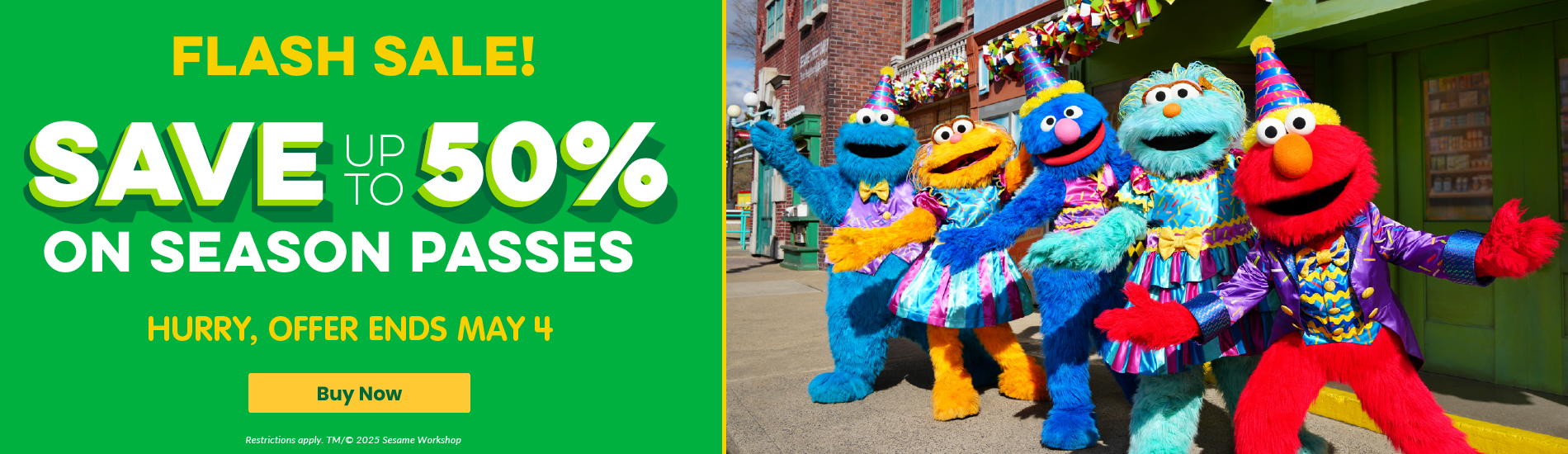 Best Theme Park & Water Park - Pennsylvania Attractions | Sesame Place