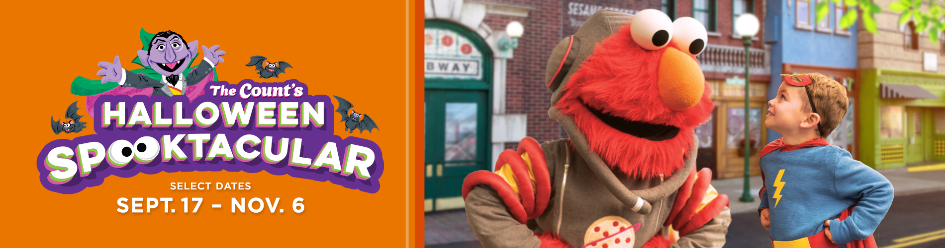 The Count's Halloween Spooktacular | Sesame Place